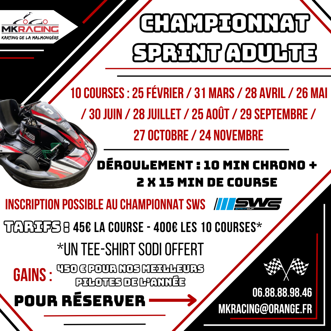 karting Cholet - Karting Angers - MK Racing